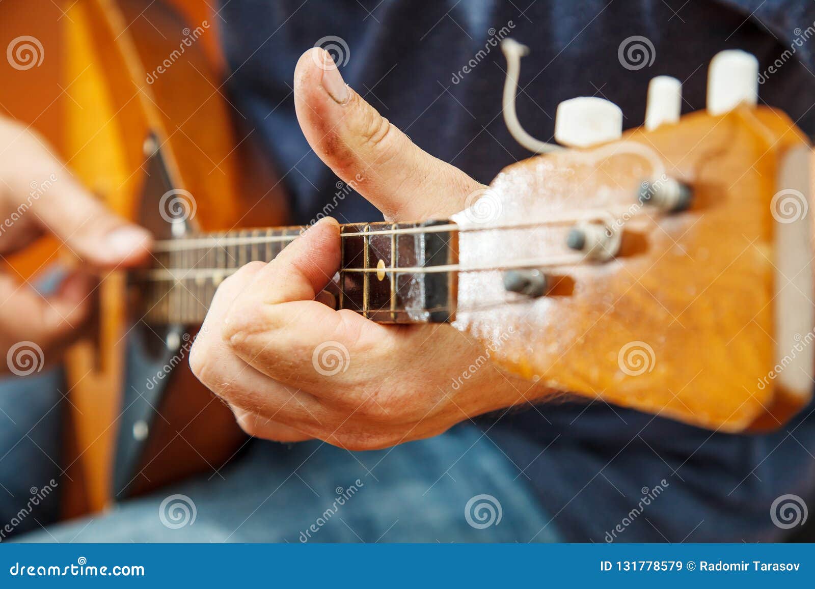Man Playing the Balalaika Indoor Stock Image - Image of elegance, event ...