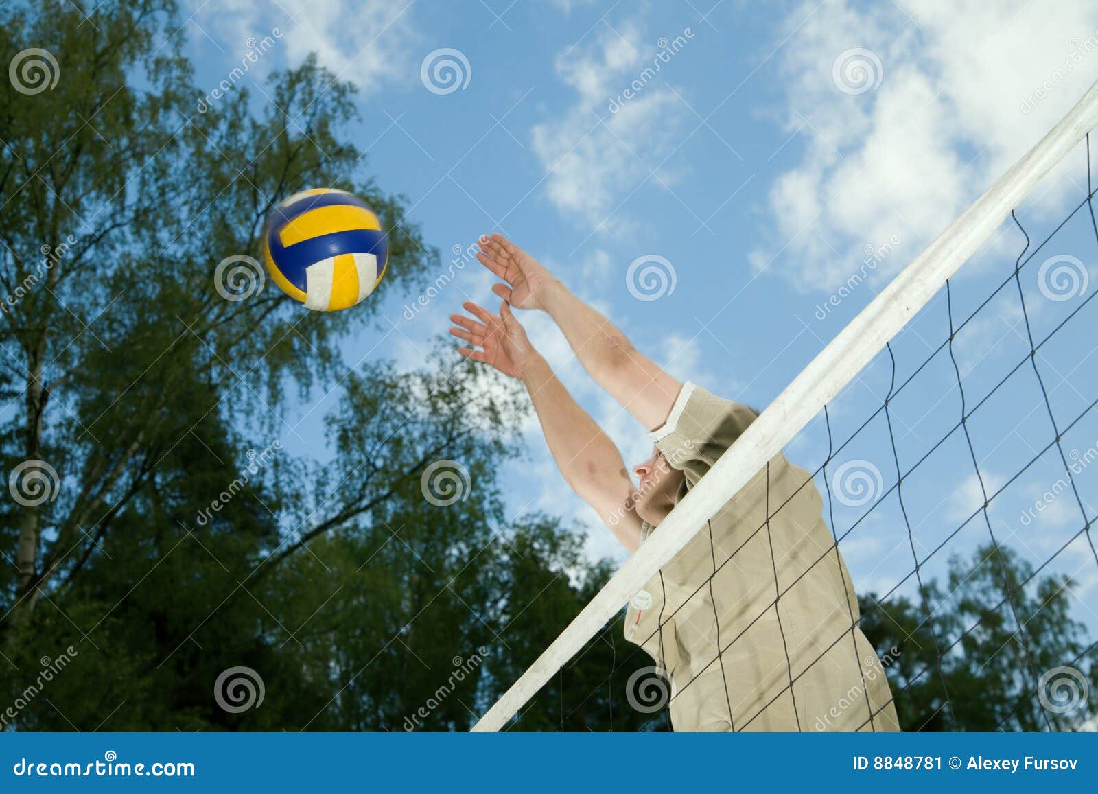 A Man Playing the Ball stock image. Image of athletic - 8848781