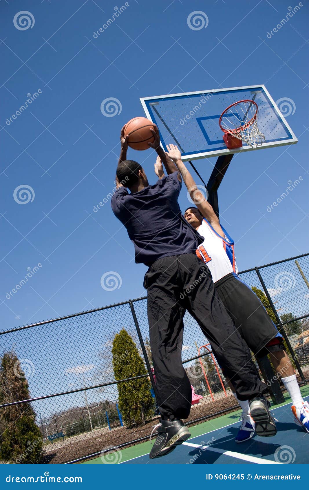 Man Playing Basketball stock image. Image of fitness, male - 9064245
