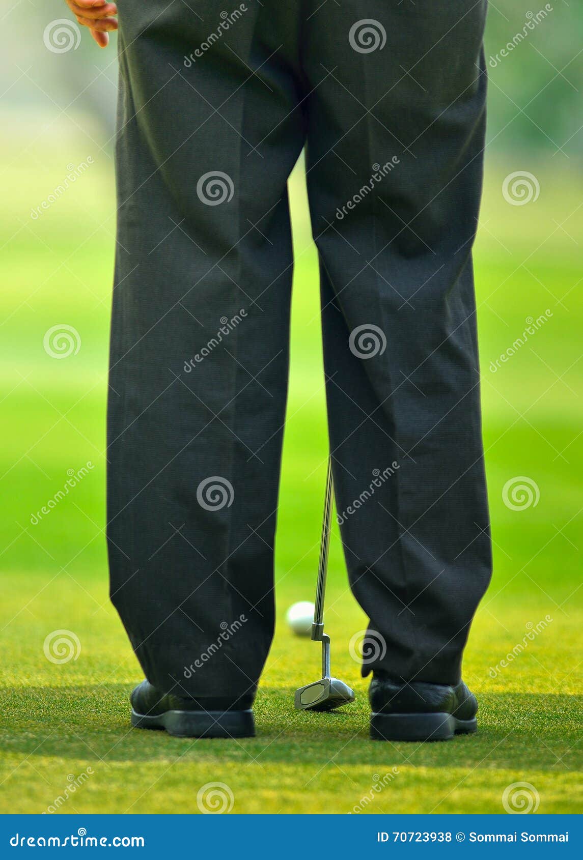 Man playing golf stock photo. Image of people, playing - 70723938