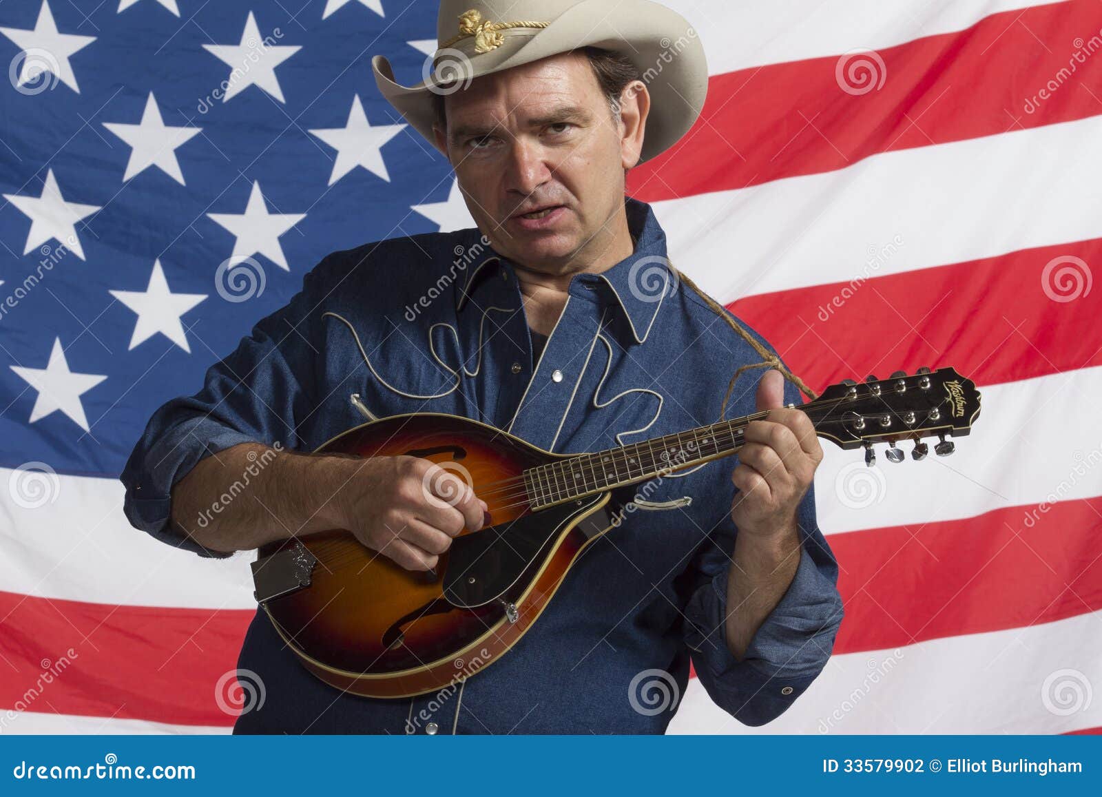 Man Playing Mandolin, Horizontal Stock Photo - Image of tradition ...