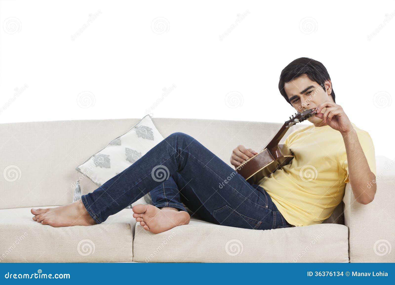 Man playing mandolin stock photo. Image of looking, lifestyles - 36376134