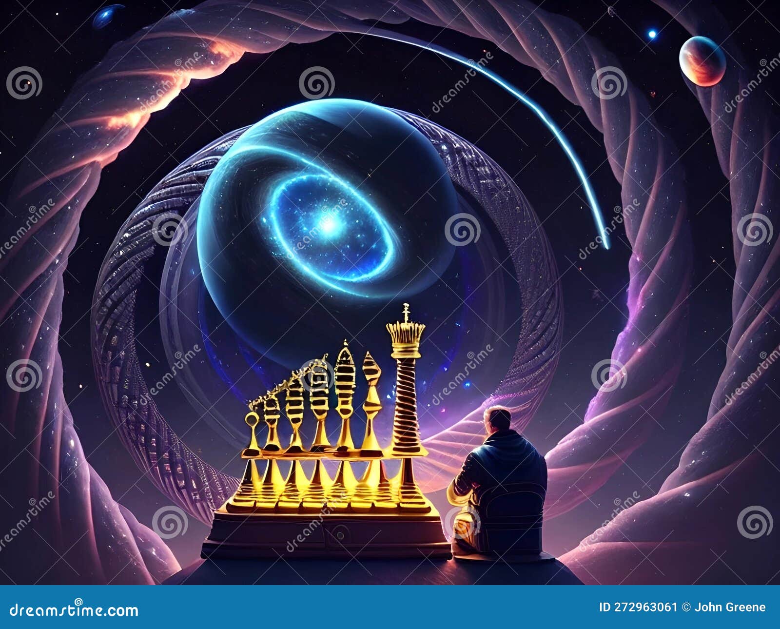 Strange Chess Competition Stock Photo | CartoonDealer.com #187871940