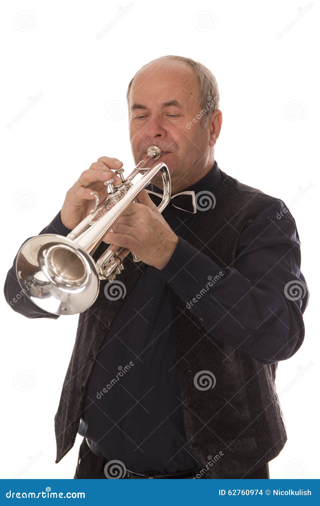 Man playing trumpet stock photo. Image of performer, person - 62760974