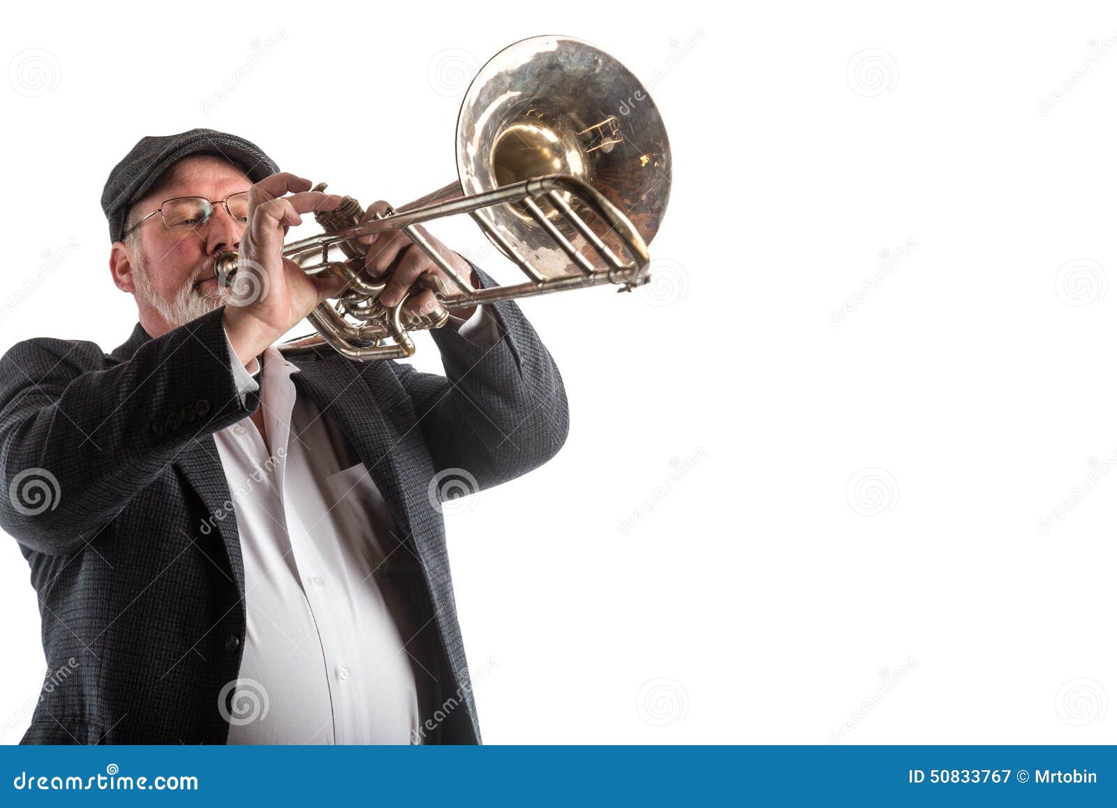 Man Playing a Valve Trombone Stock Image - Image of performer, trombone ... Man Playing a Valve Trombone Stock Image - Image of performer, trombone ...