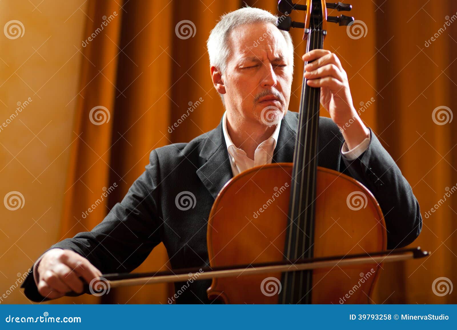 Man playing viola stock photo. Image of string, sound - 39793258