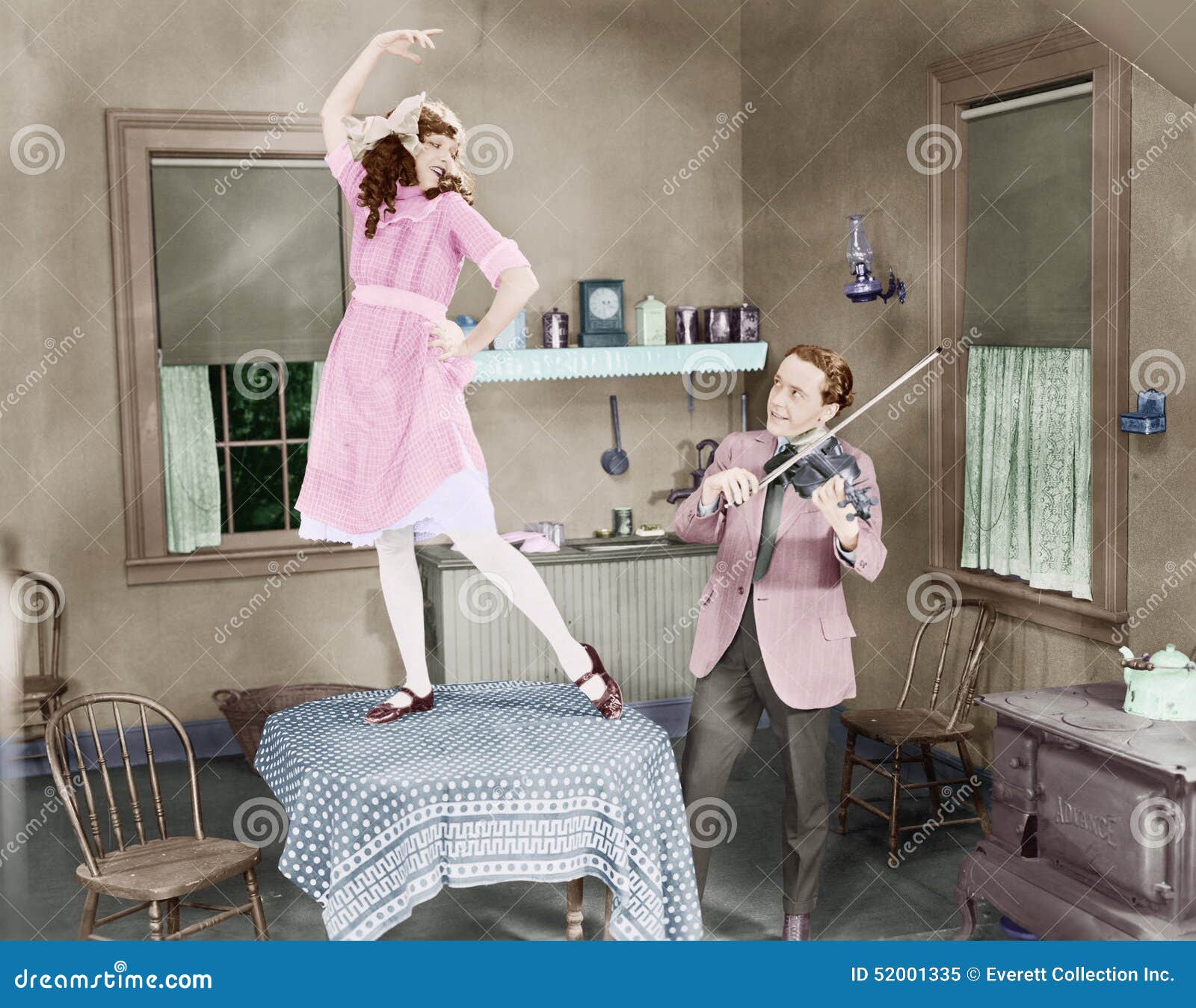 Dancing On The Table Stock Photography | CartoonDealer.com #100820192