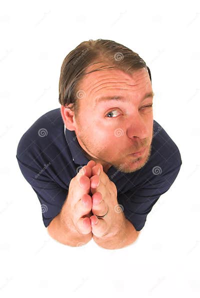 Man pleading stock image. Image of palms, squint, nervous - 1572279