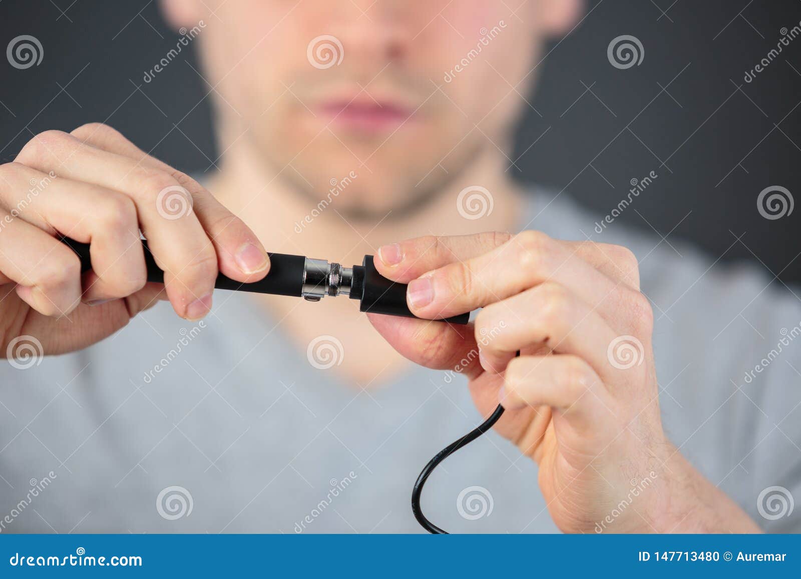 Man Plugging in Cable To Wireless Router Stock Photo - Image of cables ...