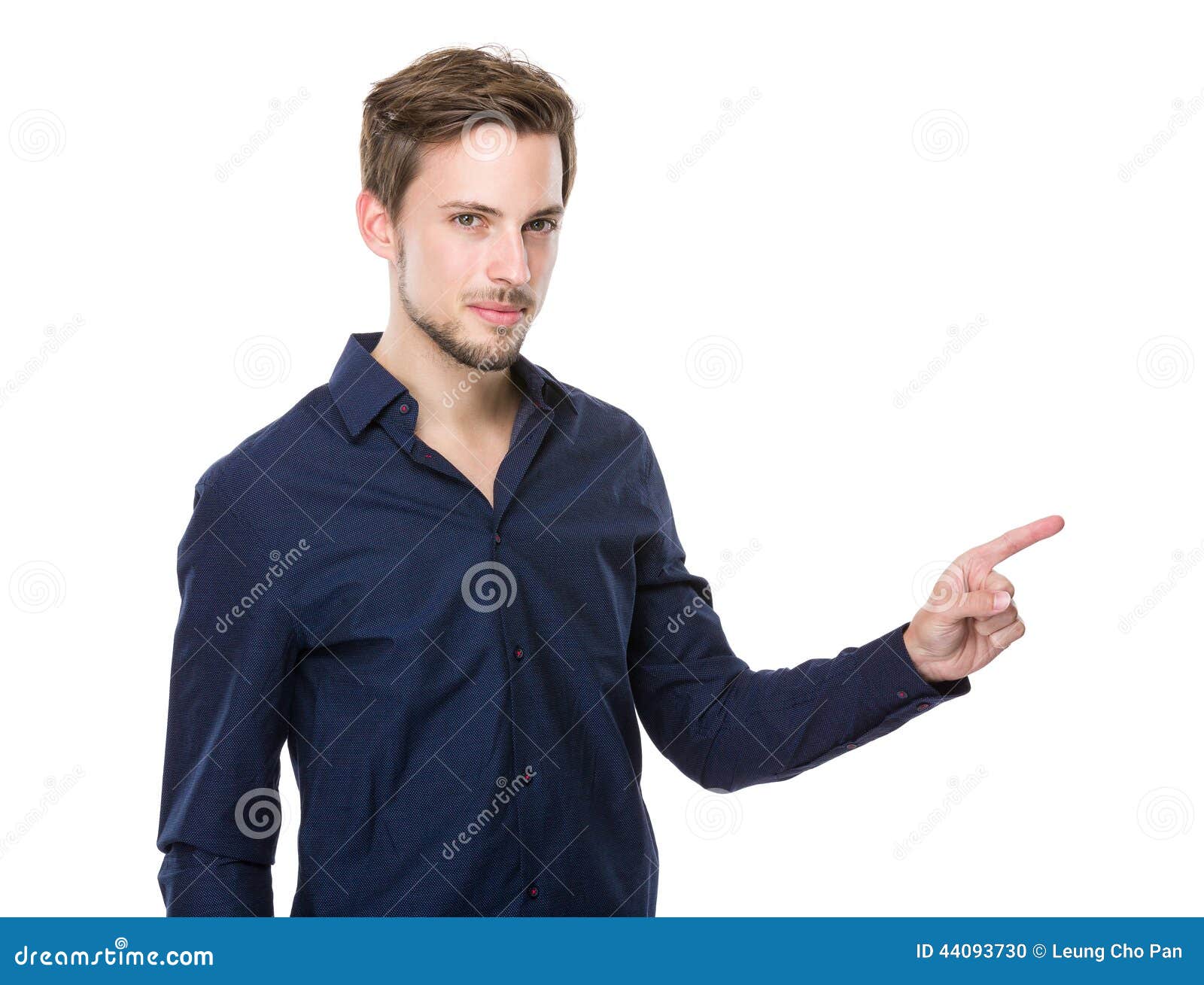 Man point finger stock photo. Image of hair, latin, people - 44093730