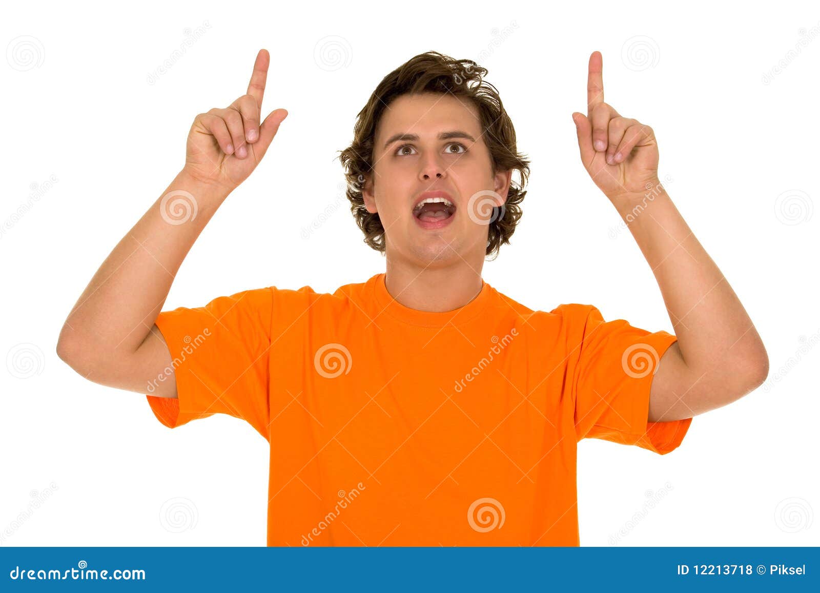 Man Pointing stock photo. Image of people, person, hand - 12213718