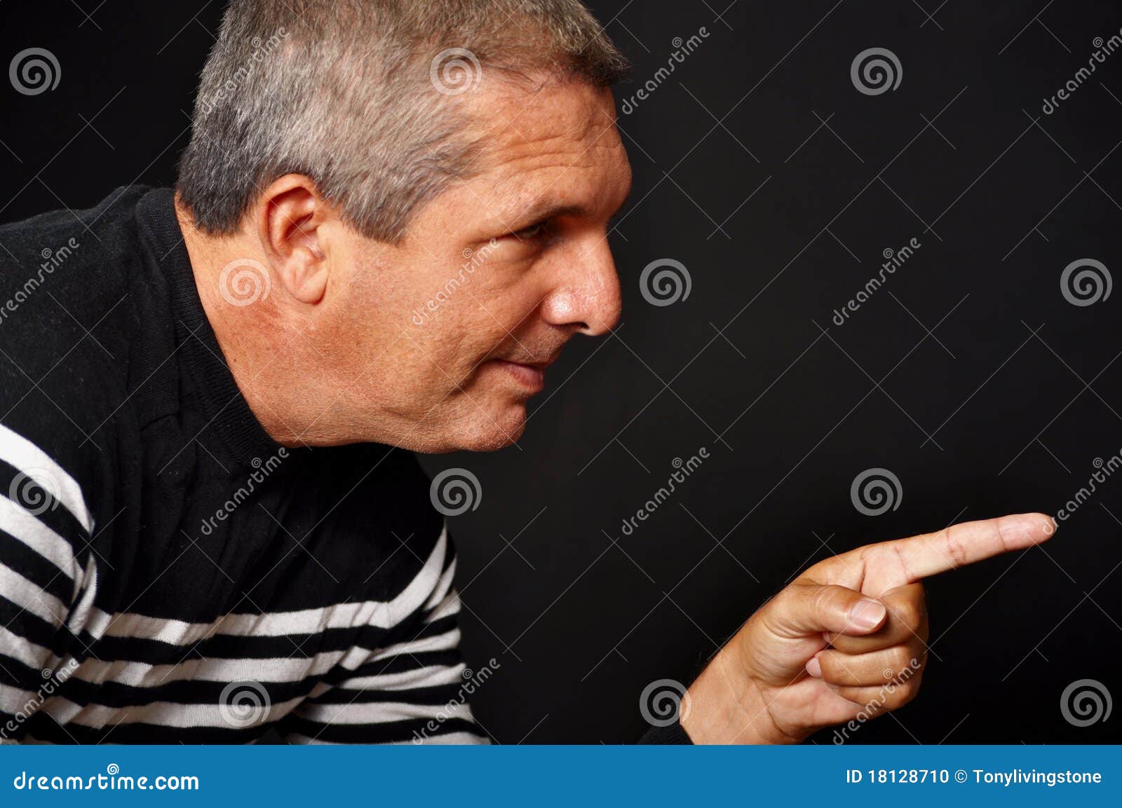 Man pointing his finger stock photo. Image of pointing - 18128710