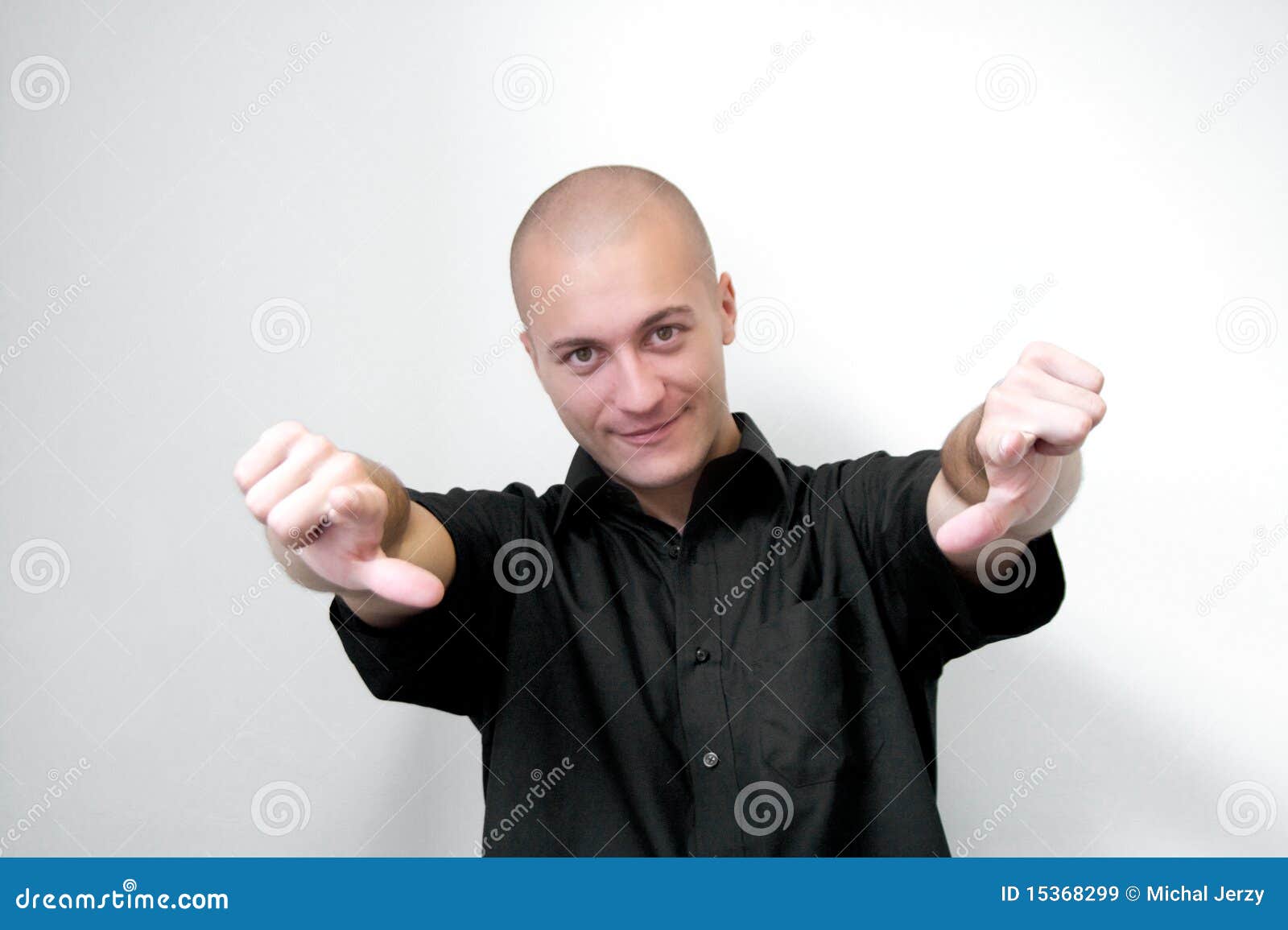 Man pointing out fingers stock image. Image of manager - 15368299