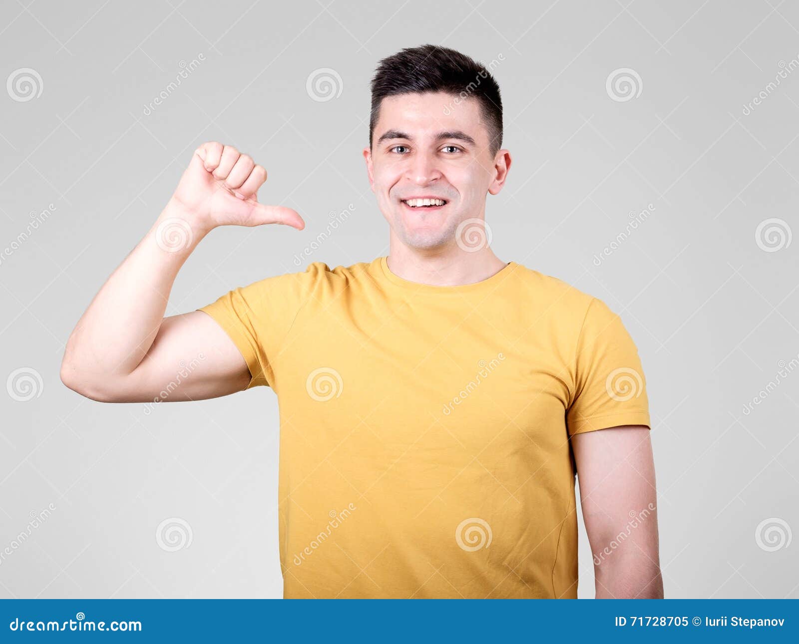 Person Pointing To Herself