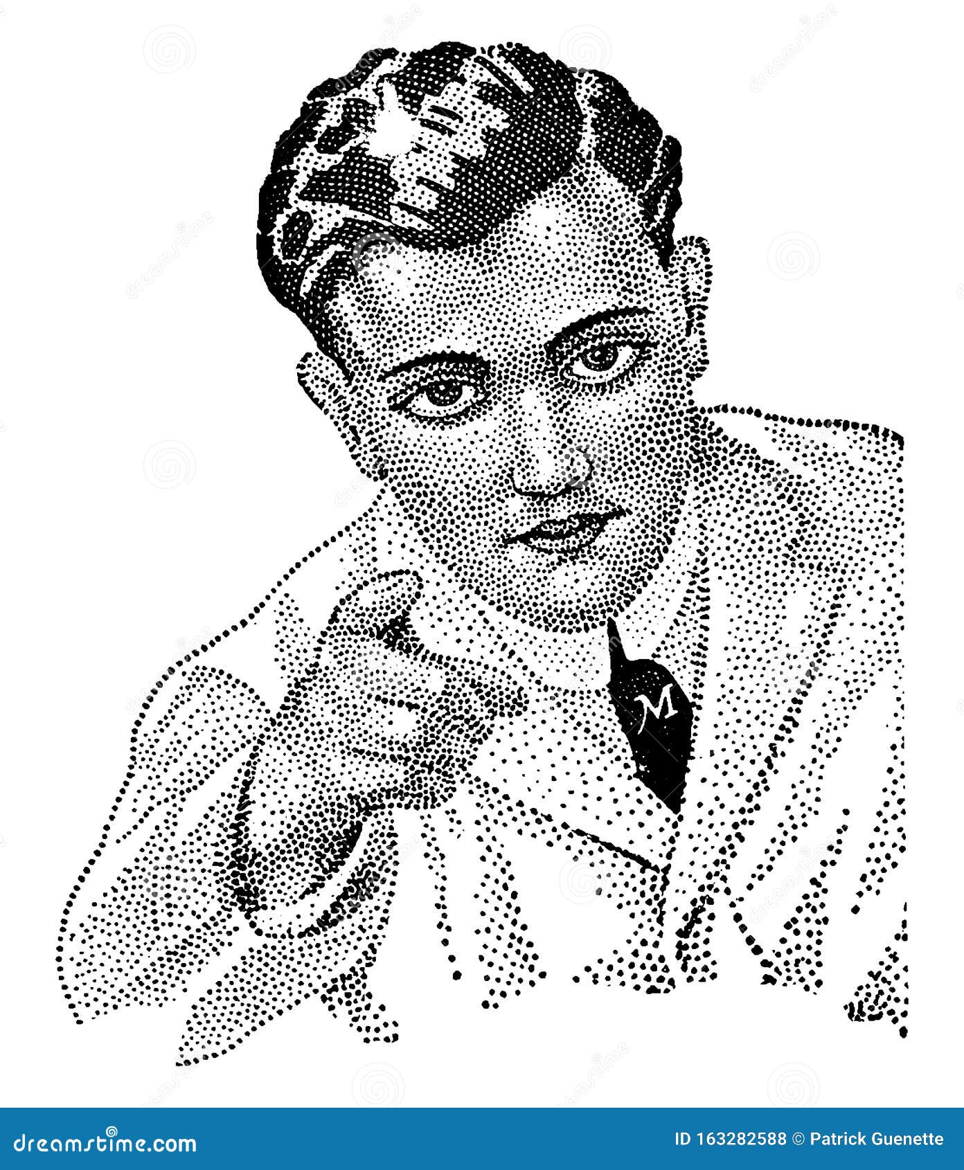 Man Pointing, Vintage Illustration Stock Vector - Illustration of ...