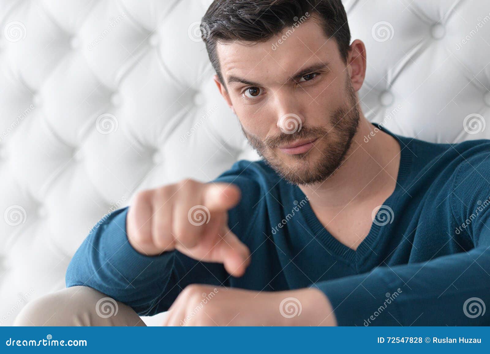 Man pointing on you stock photo. Image of concept, person - 72547828
