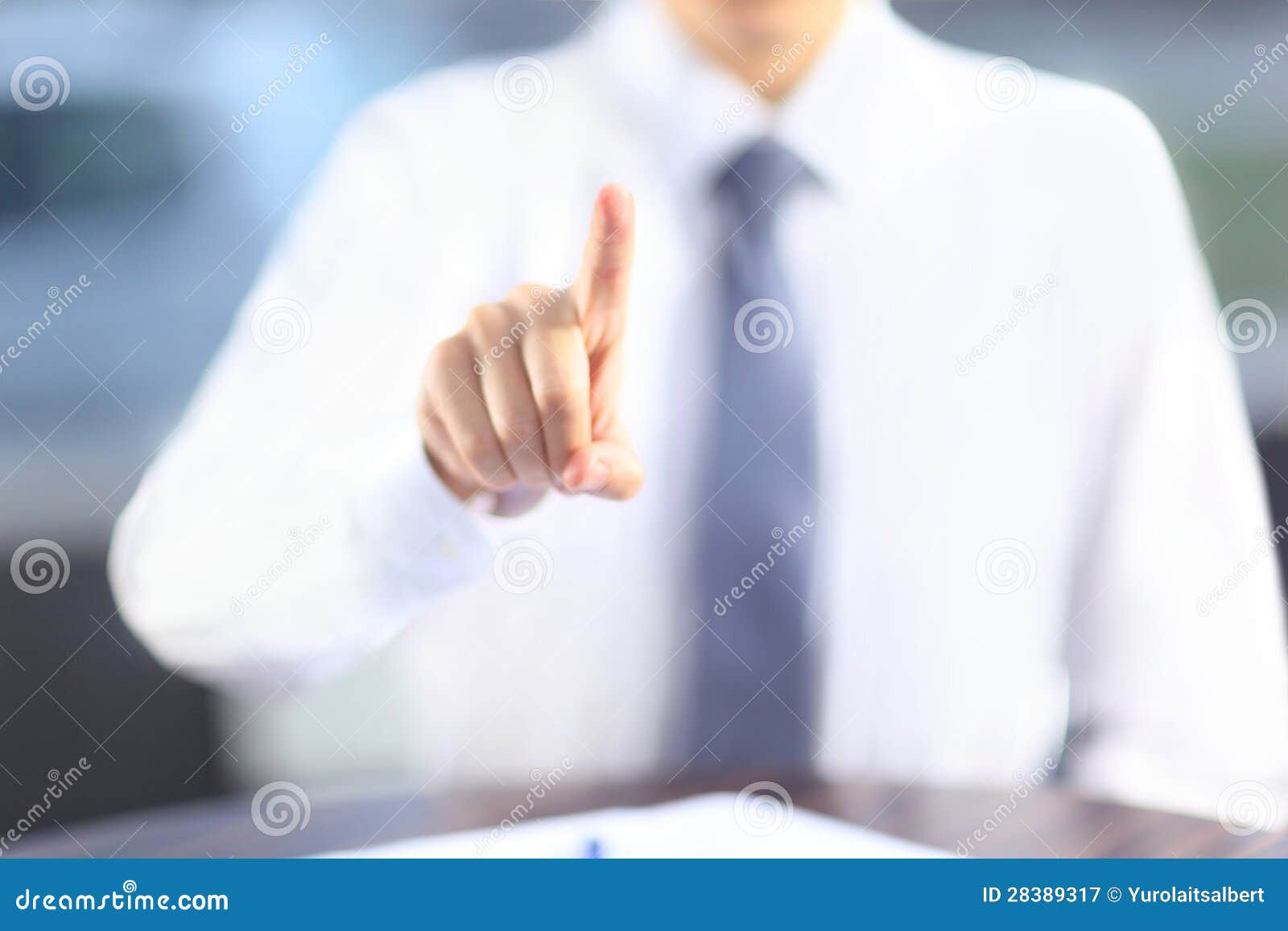 Man points his finger. stock image. Image of professional - 28389317