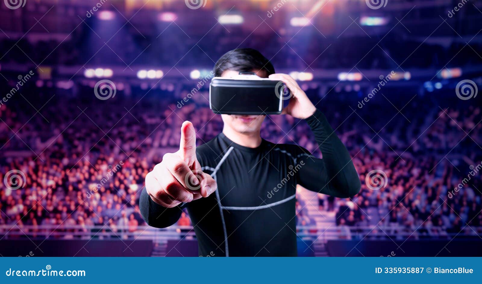 Man Points while Plays Game by Using Augmented Reality Technology ...