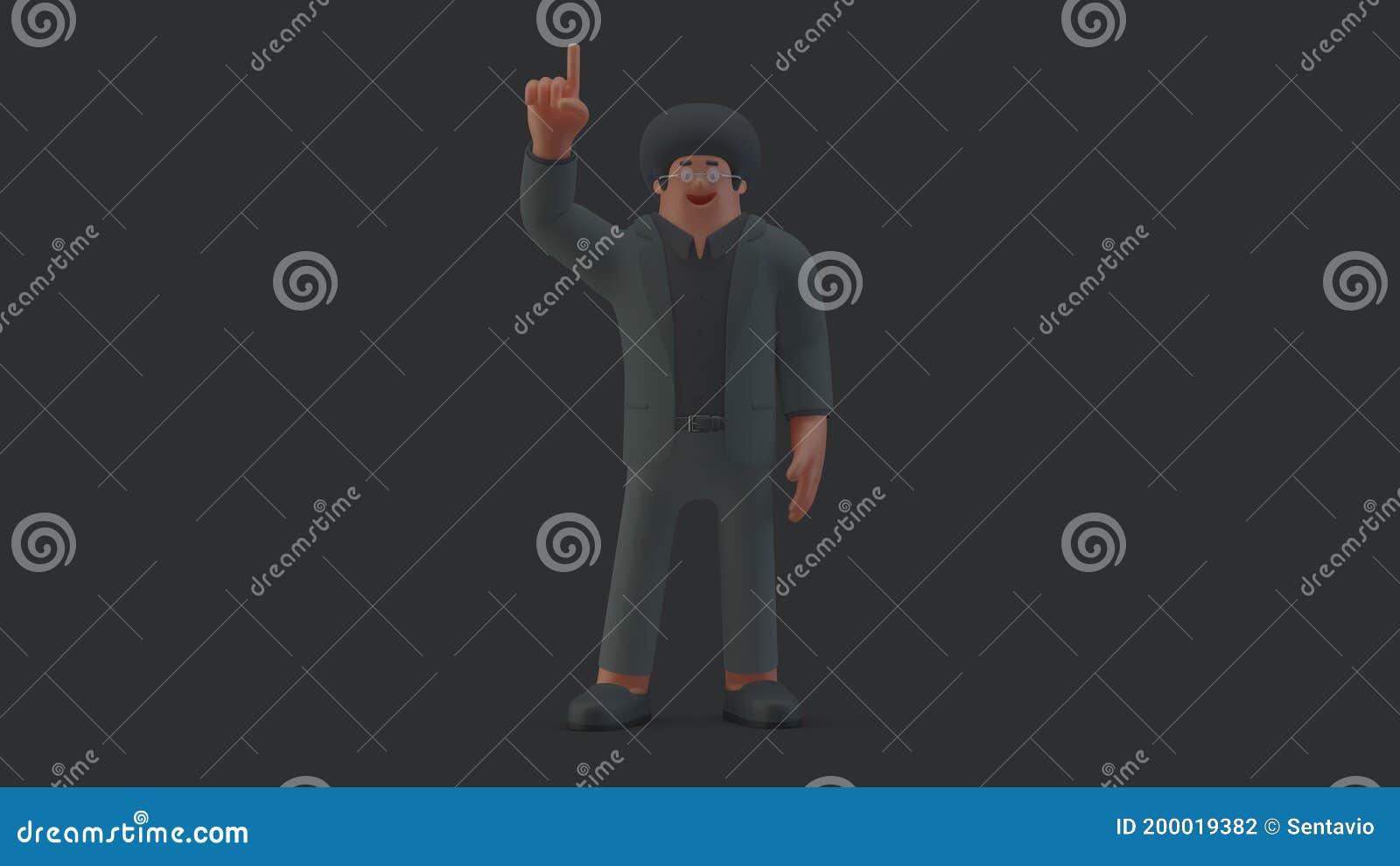 Man Shows His Finger, Gesture Indicates The Direction, Icon Man Points ...
