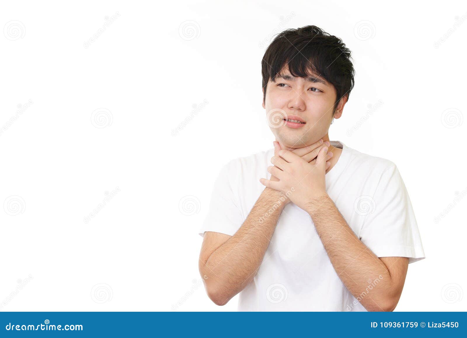 Man with a bad cold stock image. Image of distress, cold - 109361759