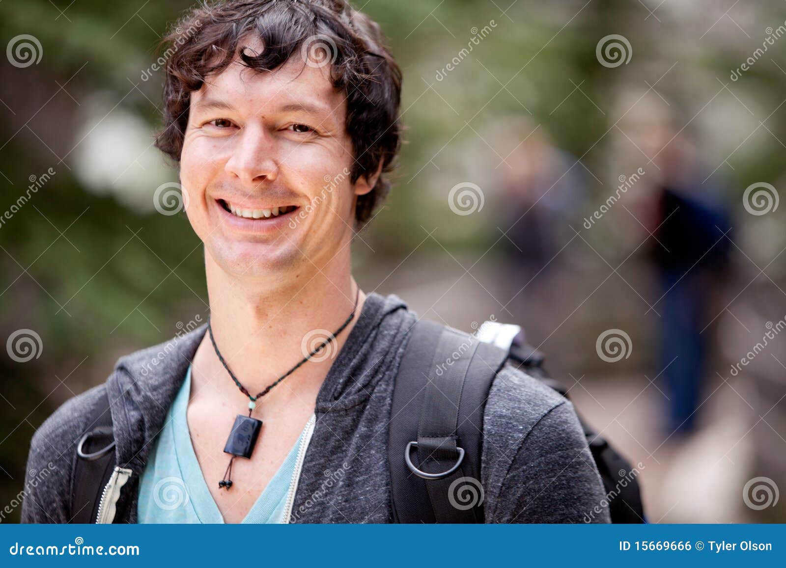 Man Portrait Outdoor stock photo. Image of male, adult - 15669666