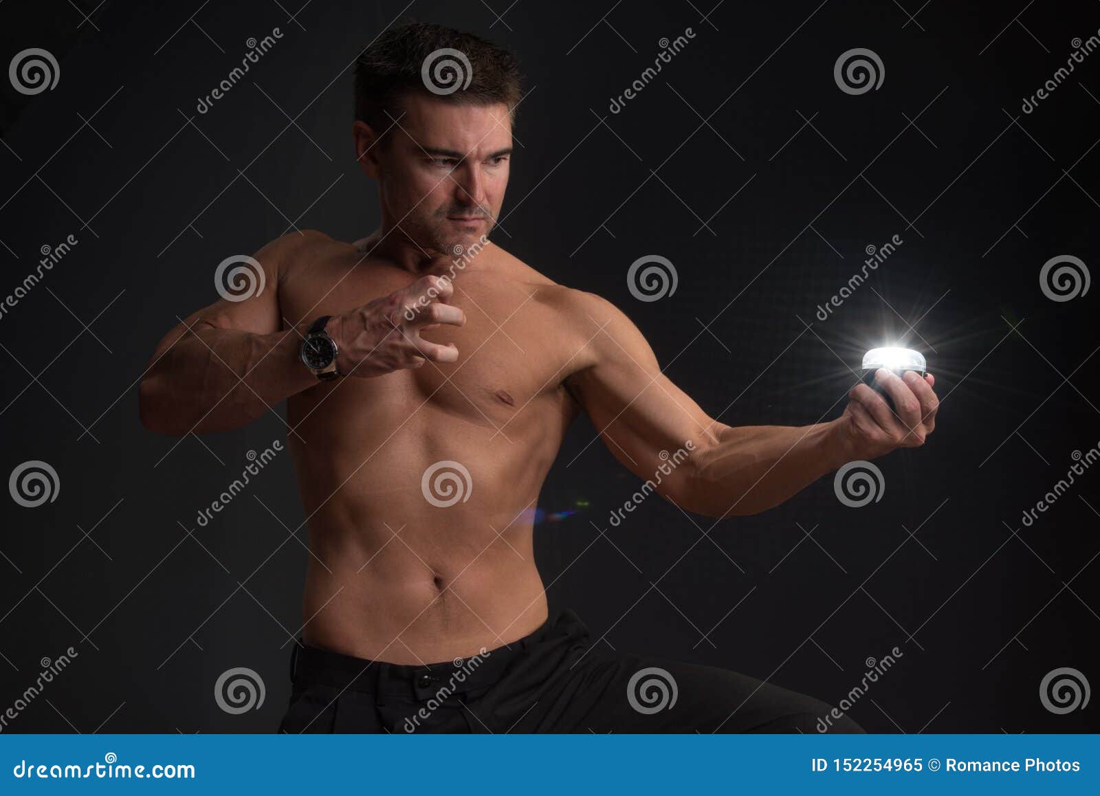 The Man Poses for the Camera Stock Image - Image of fashion, dreary ...