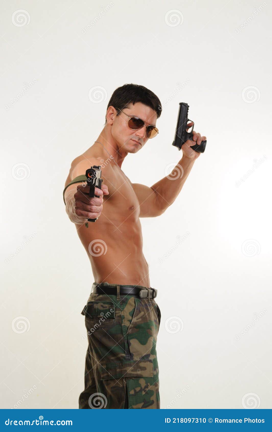 The Man Poses for the Camera Stock Photo - Image of determination ...