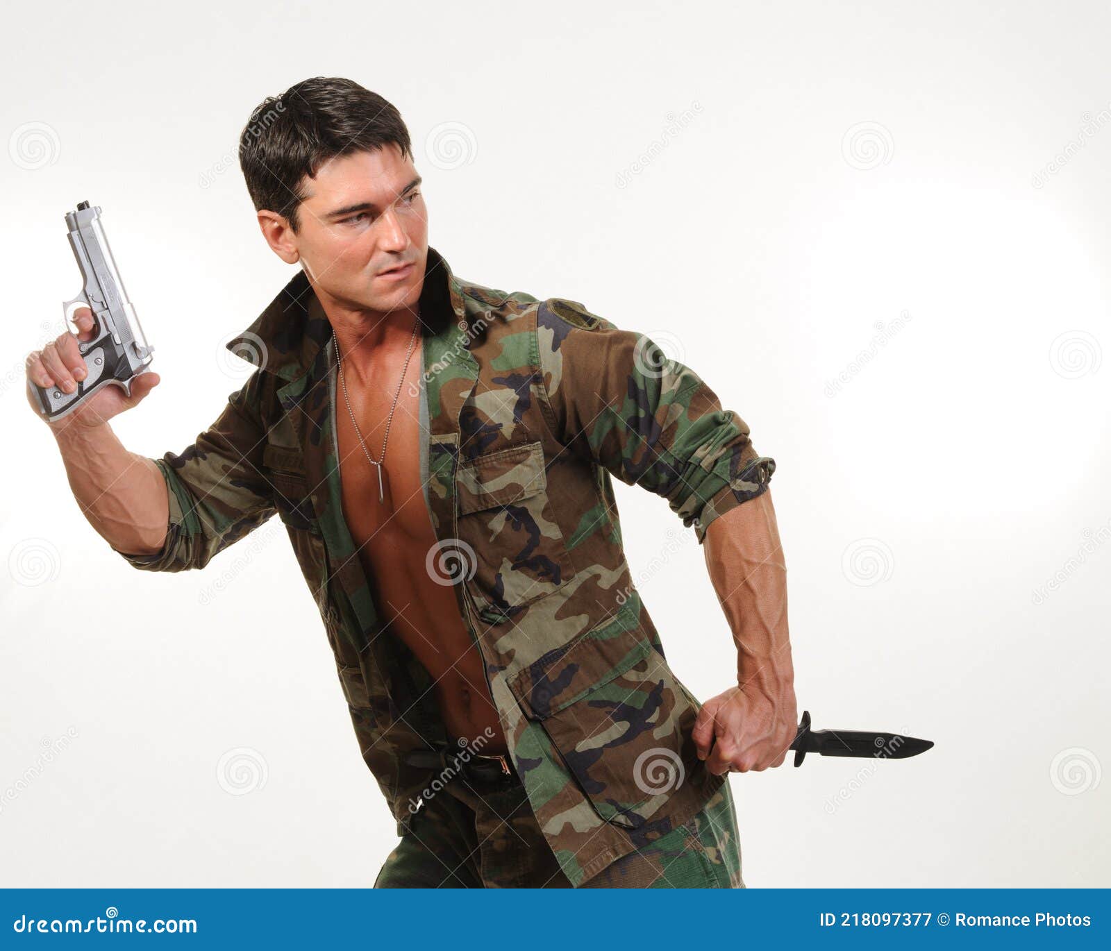 The Man Poses for the Camera Stock Image - Image of debonair, brute ...