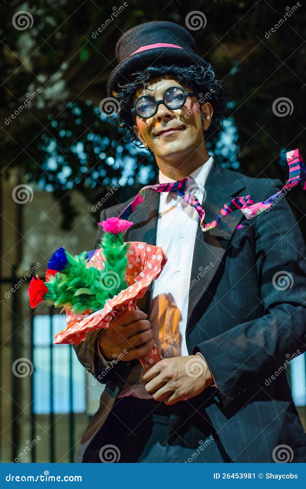 A Man Posing As a Living Statue at a Festival Editorial Photo - Image ...