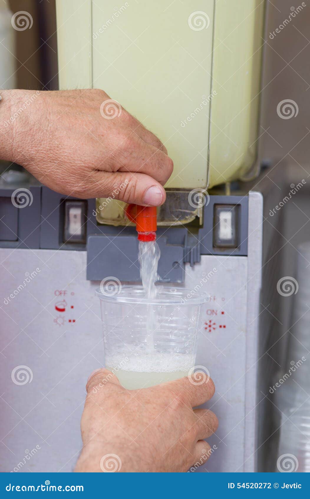 Man pouring lemonade stock photo. Image of freshness - 54520272