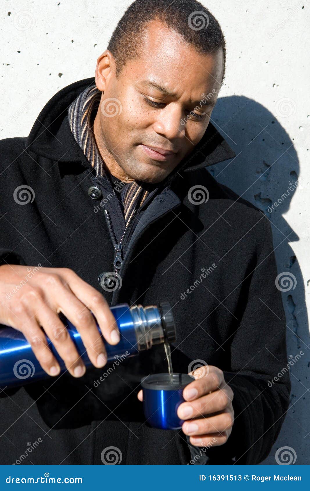 Man pouring tea stock image. Image of texture, black - 16391513
