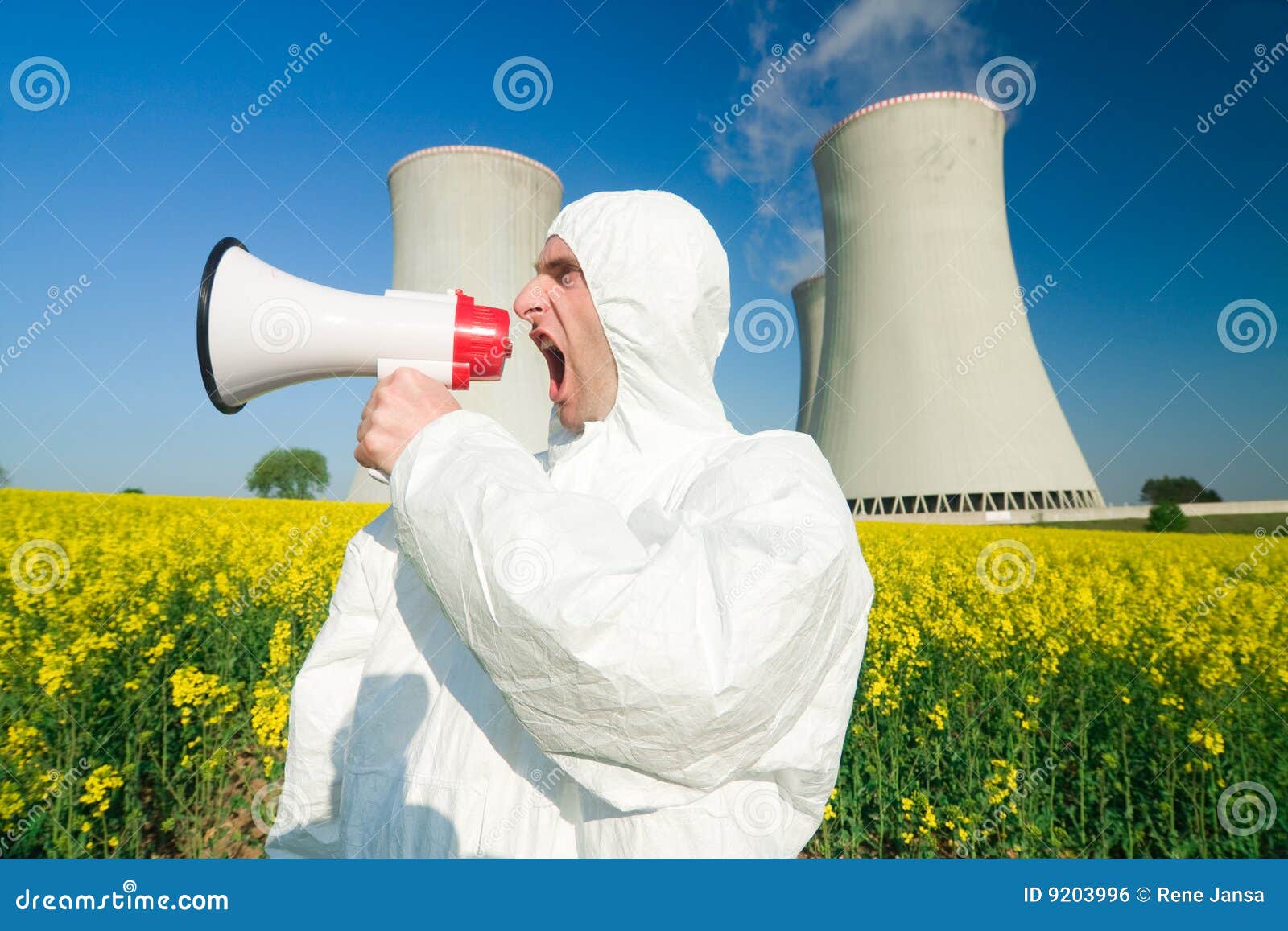 Man at power plant stock photo. Image of loud, male, outdoors - 9203996