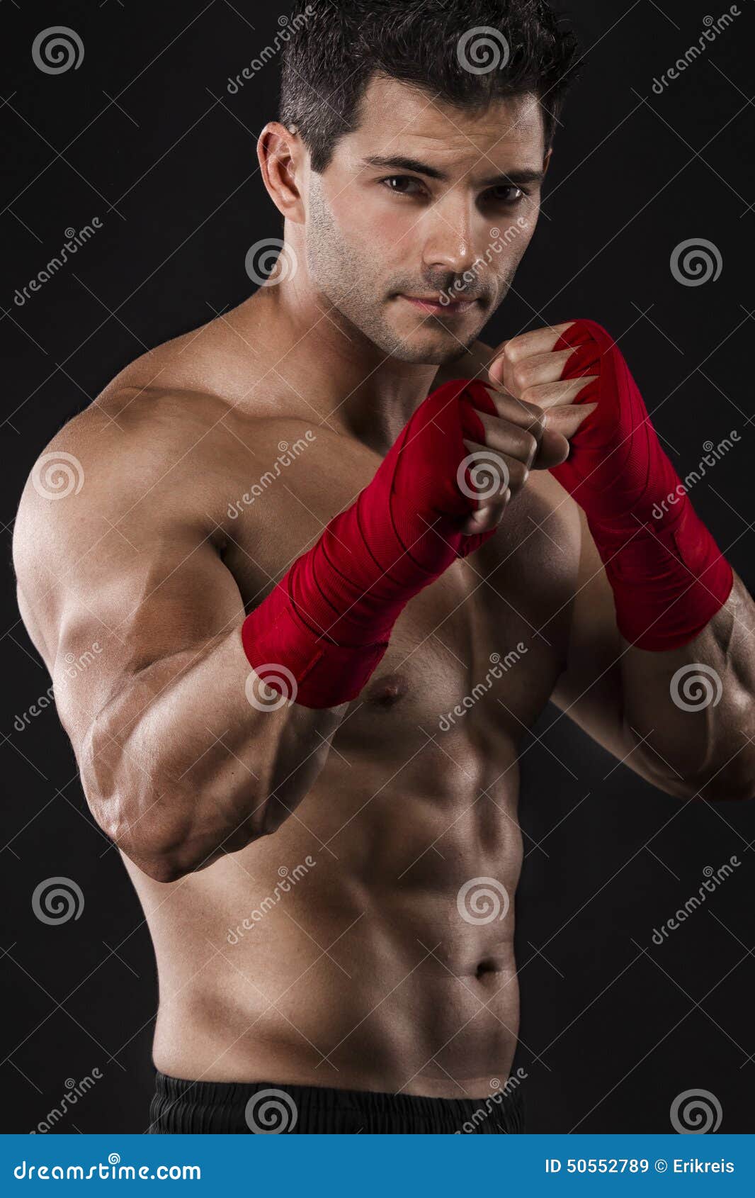 Man practicing body combat stock image. Image of arts - 50552789