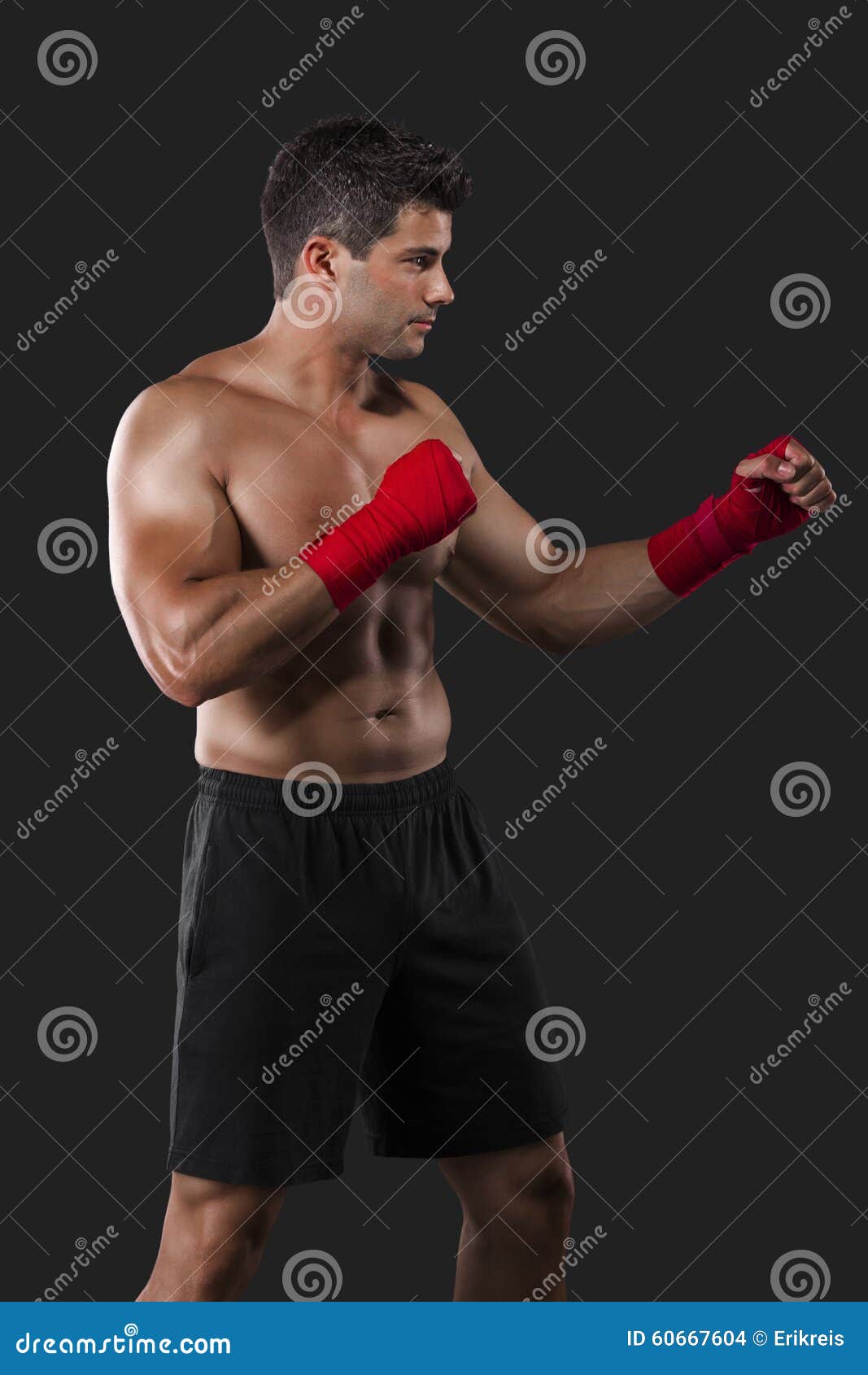 Man practicing body combat stock photo. Image of background - 60667604