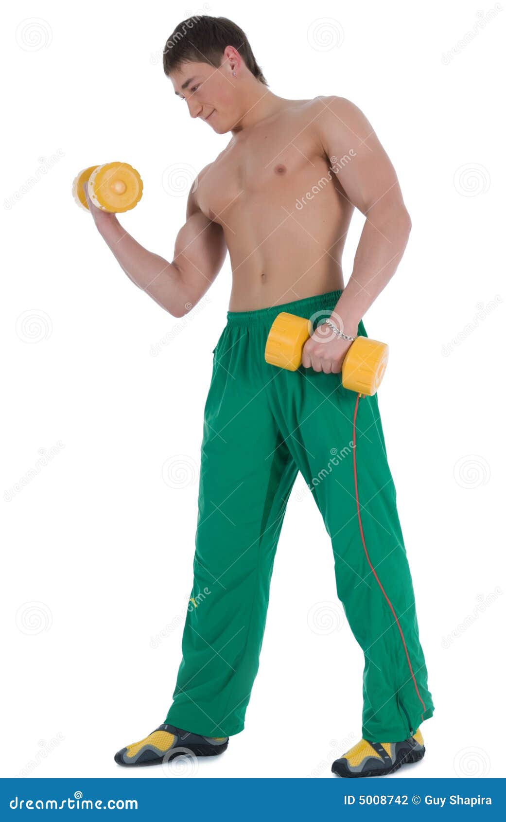 Man practicing fitness stock photo. Image of relaxation - 5008742