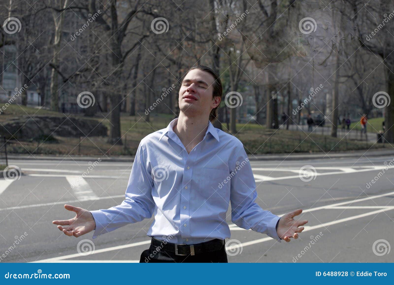 Man in praise 26 stock photo. Image of twenties, praise - 6488928