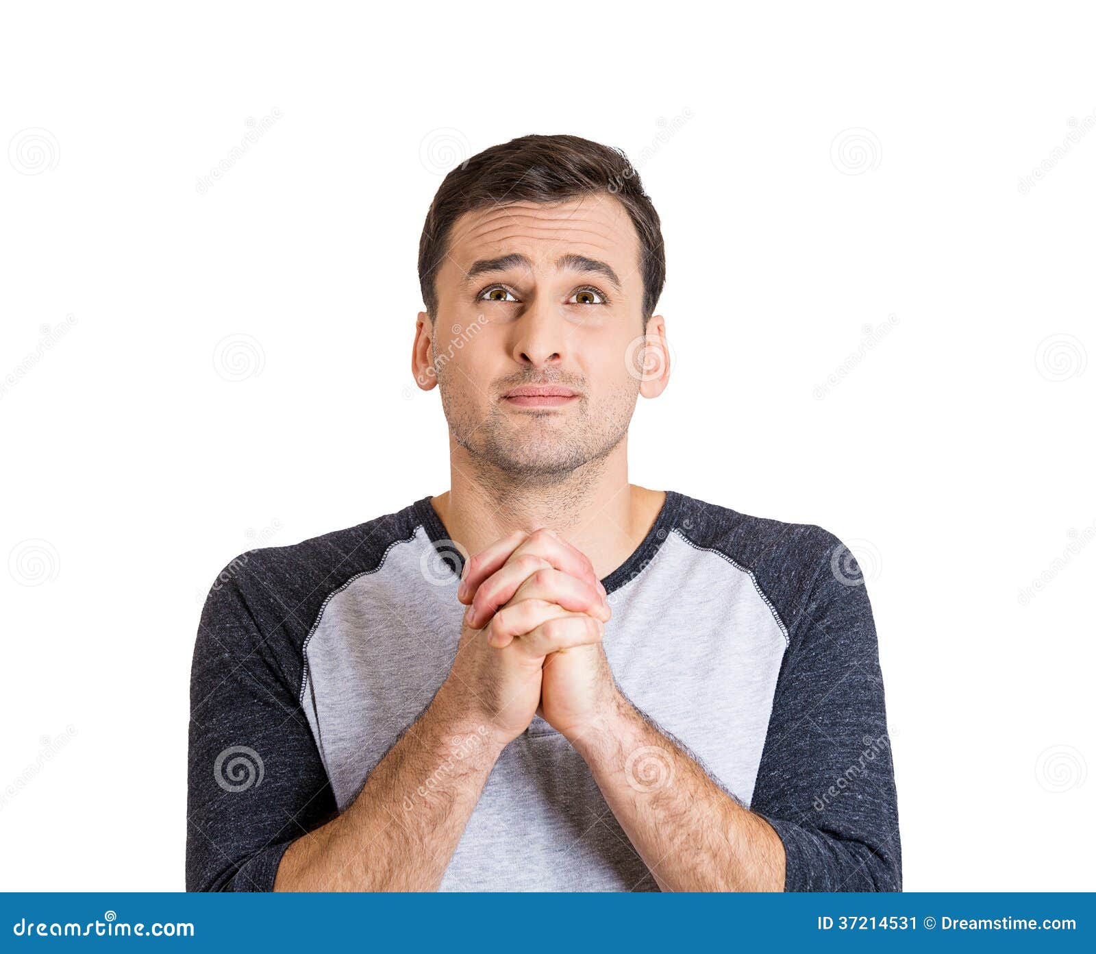 Man praying stock image. Image of meditation, lucky, language - 37214531