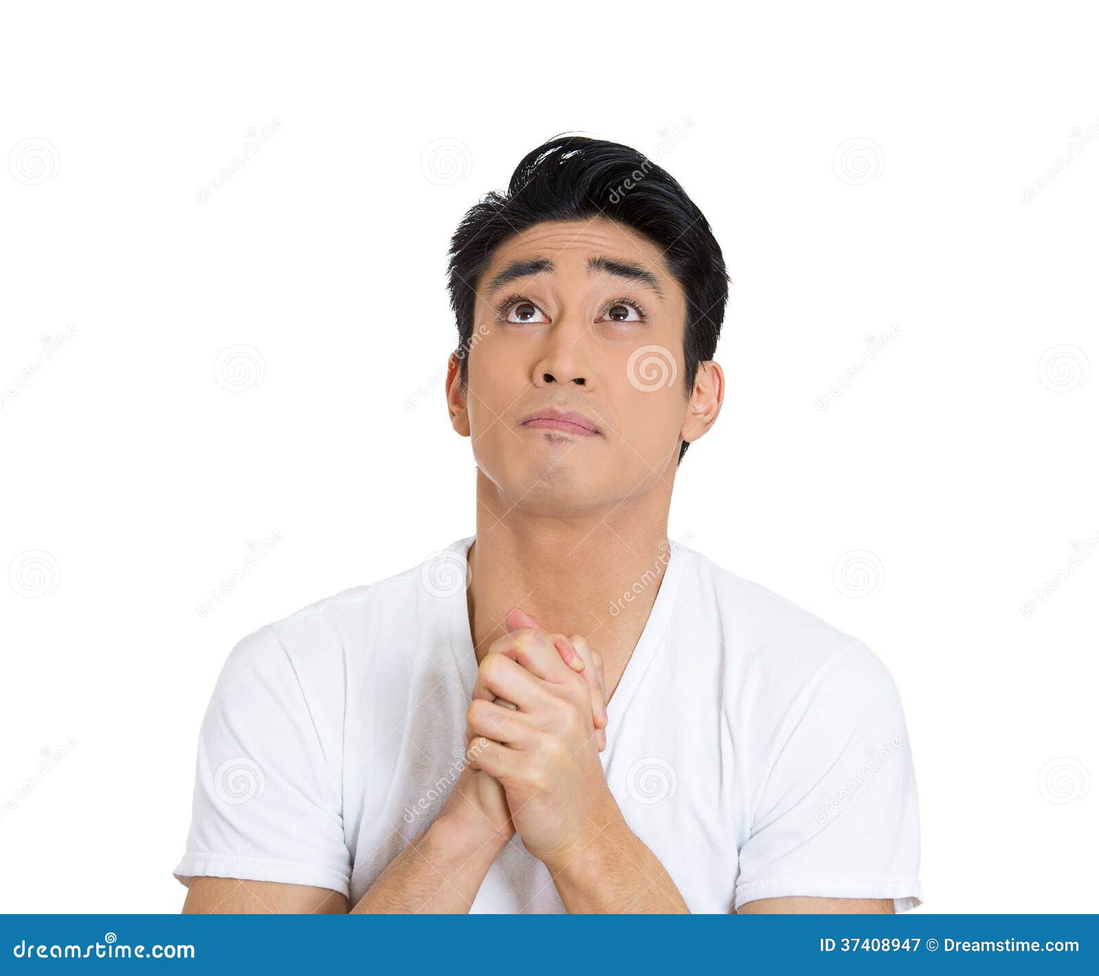 Man praying for help stock image. Image of financial - 37408947