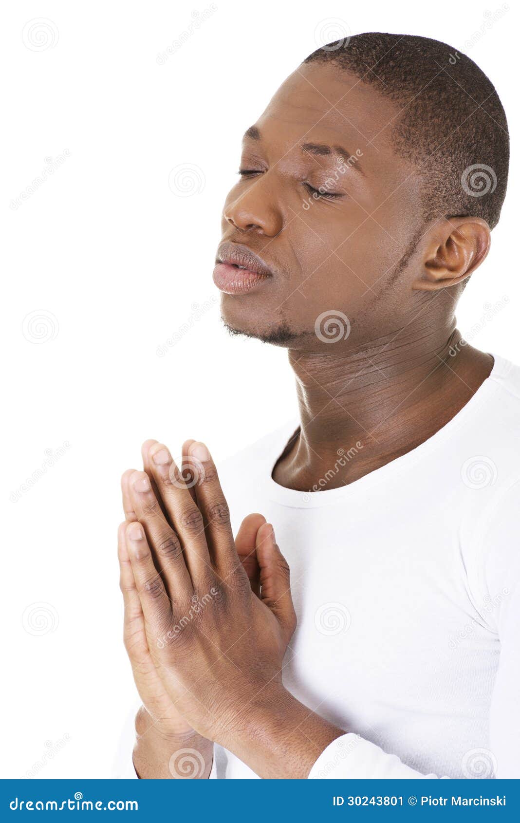 Man Praying Stock Image - Image: 30243801