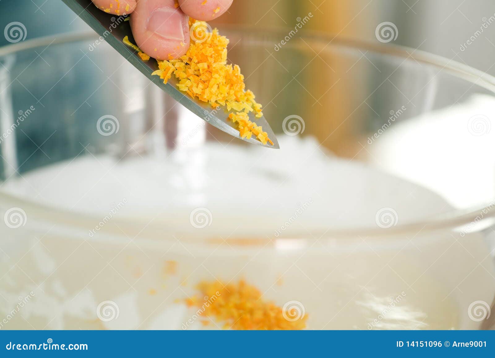 Man preparing dessert stock photo. Image of prepare, cooking - 14151096
