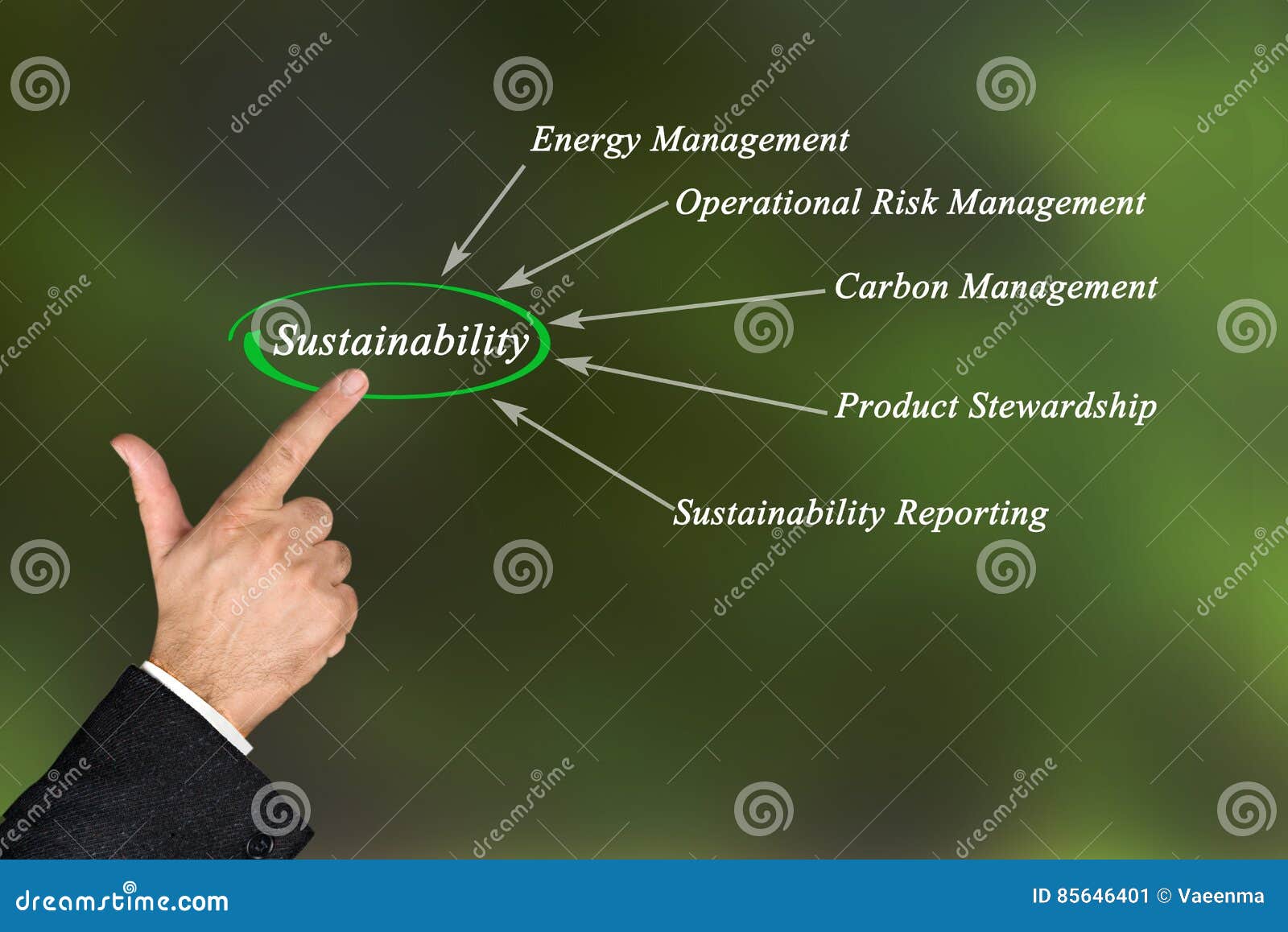 SRM - Sustainability Risk Management Acronym With Marker, Business ...
