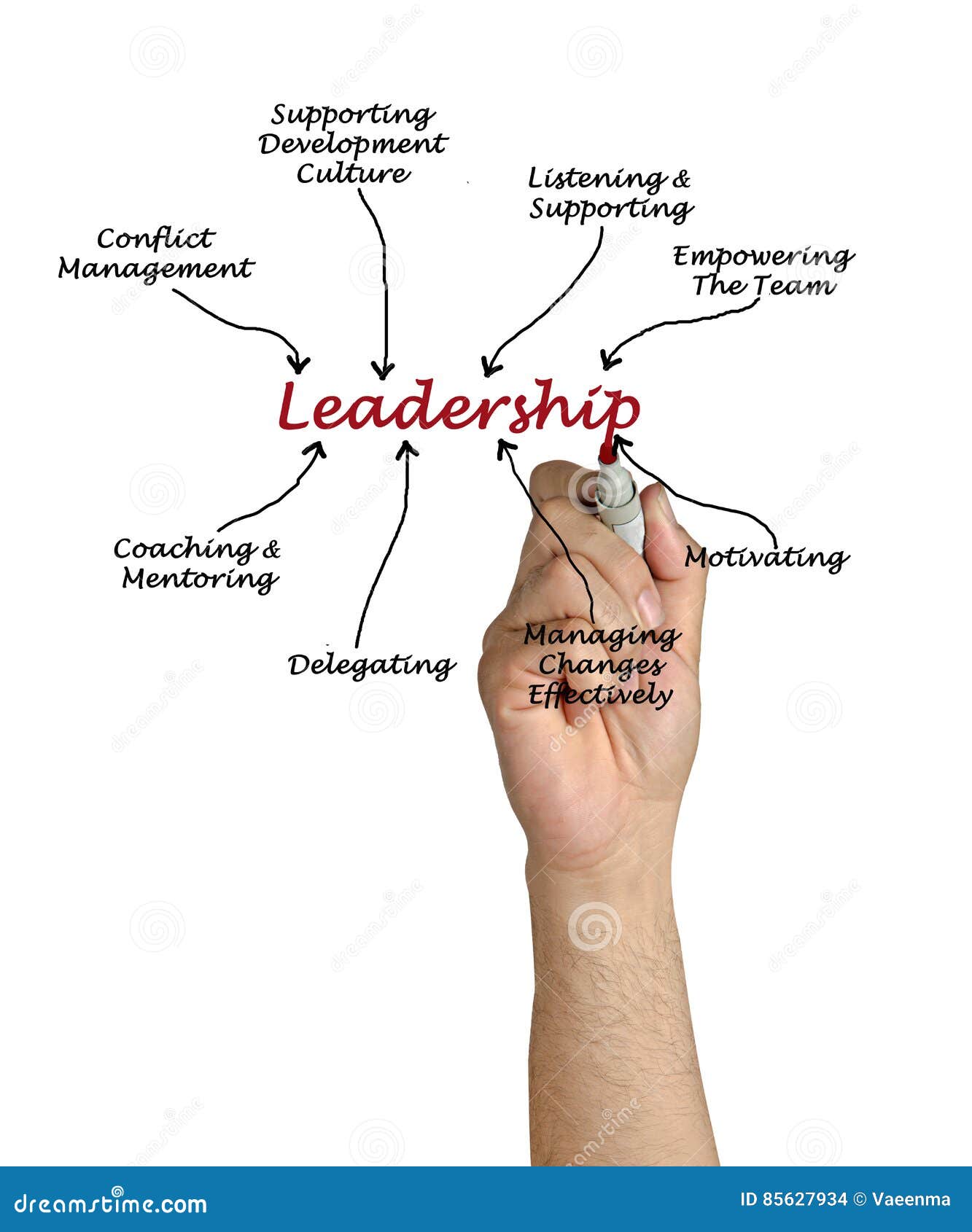 Leadership diagram stock photo. Image of expert, lecture - 85627934