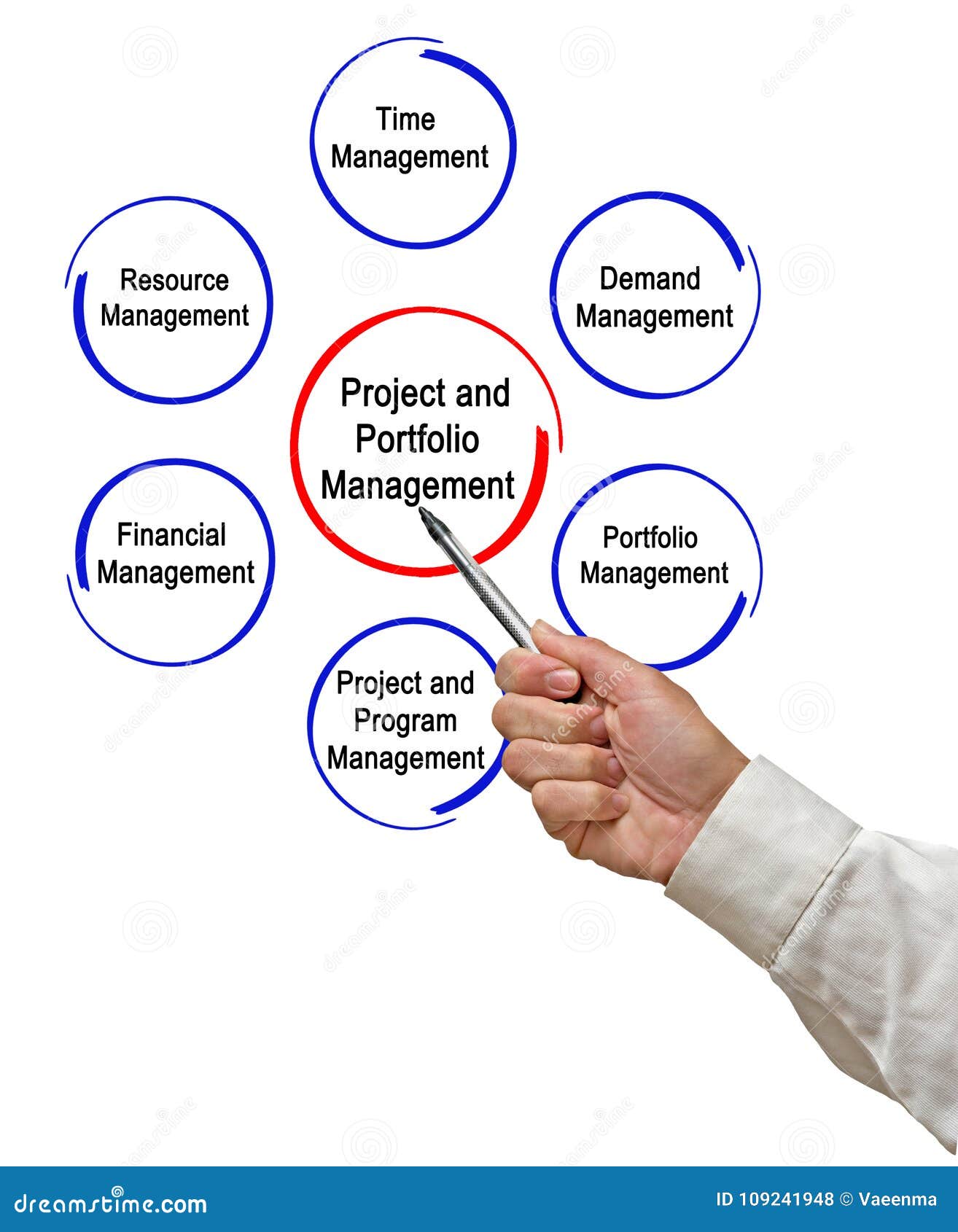 Project and Portfolio Management Stock Photo - Image of financial ...