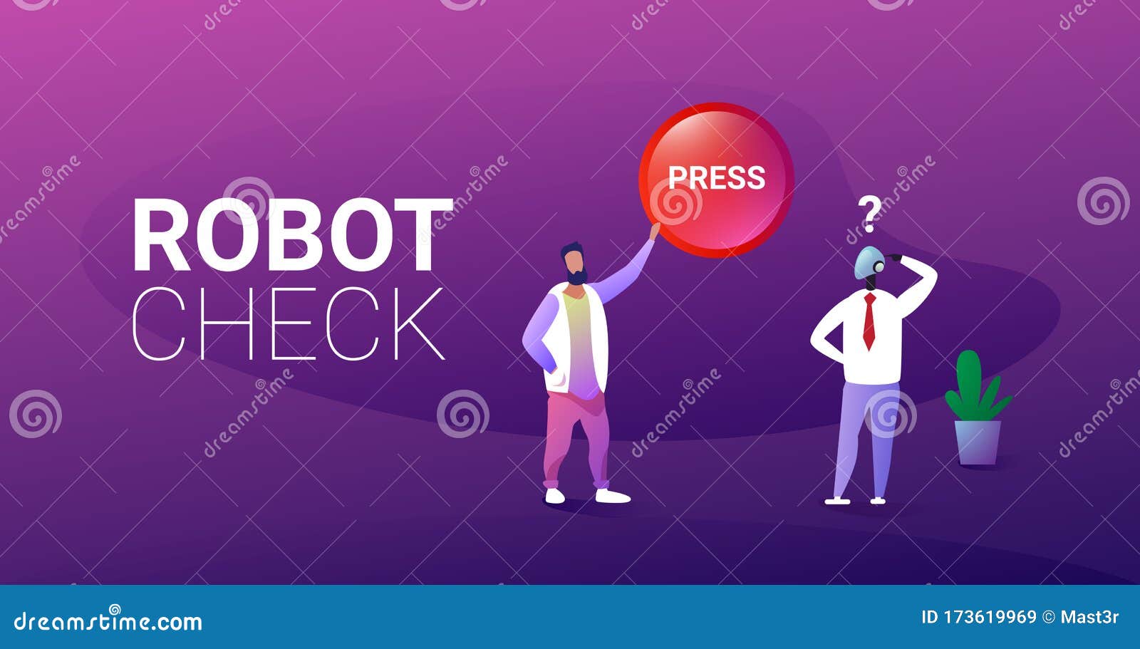 Robot Has A Check Mark. Royalty-Free Stock Photo | CartoonDealer.com ...