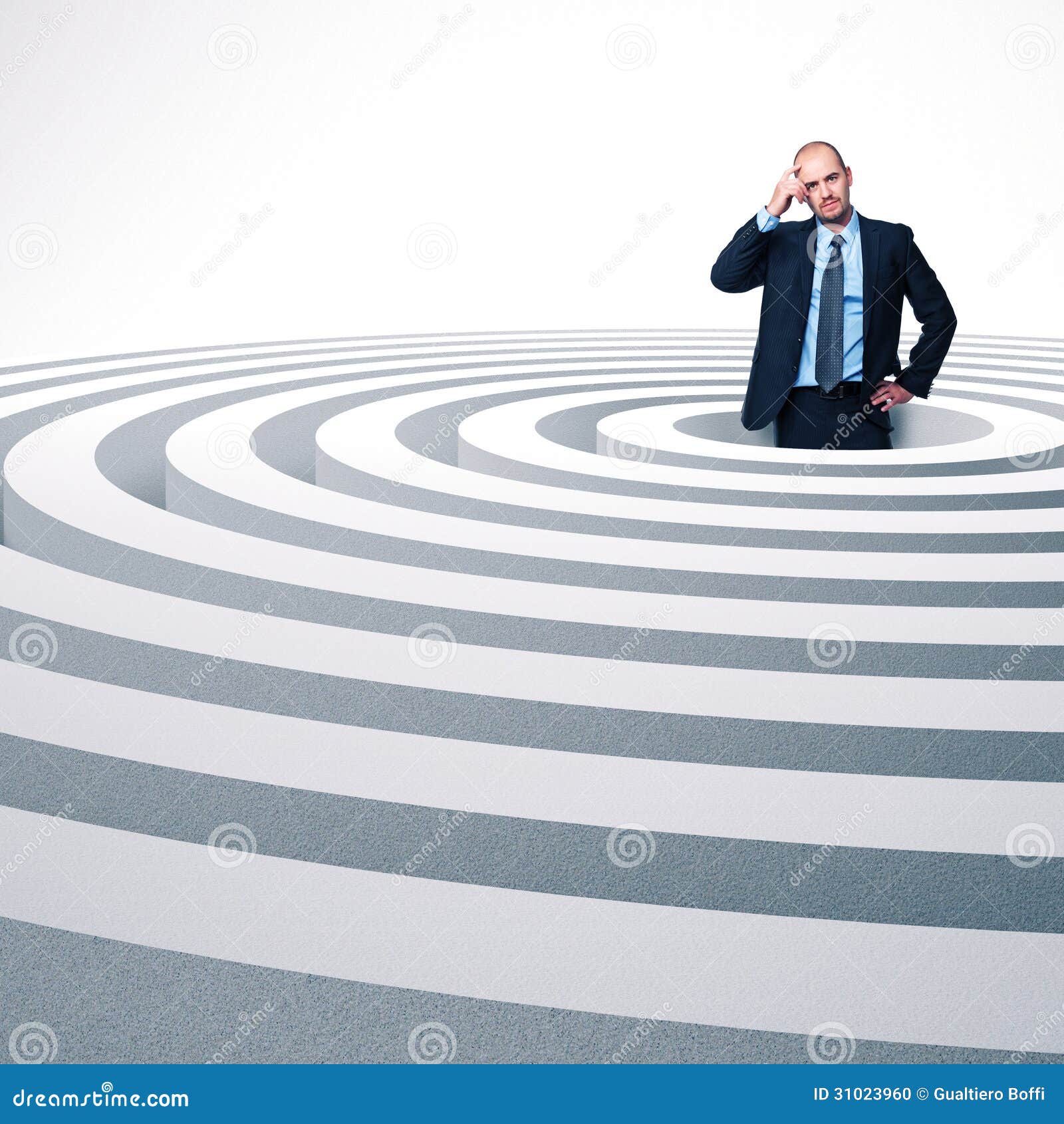 Man problem stock photo. Image of circle, portrait, mind - 31023960