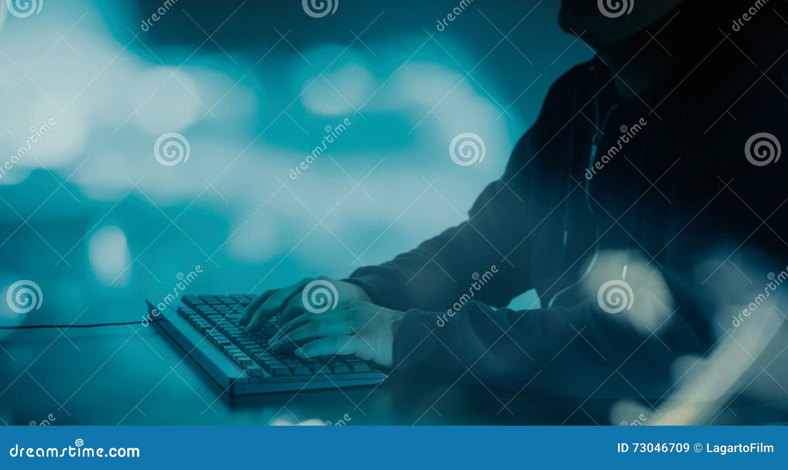 Man Programmer Working Stock Image Image Of Password 73046709