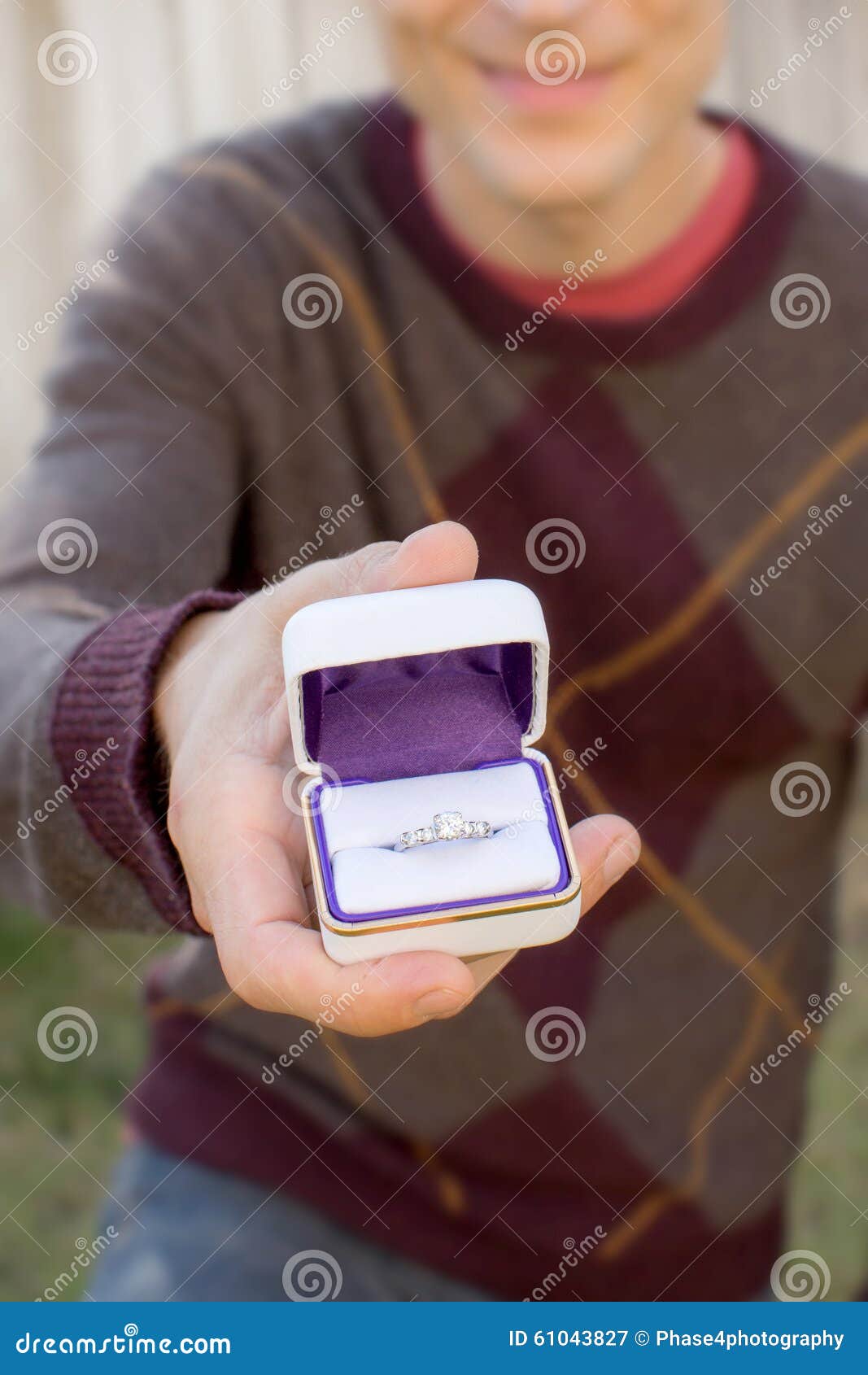 Man proposing stock image. Image of engagement, join - 61043827