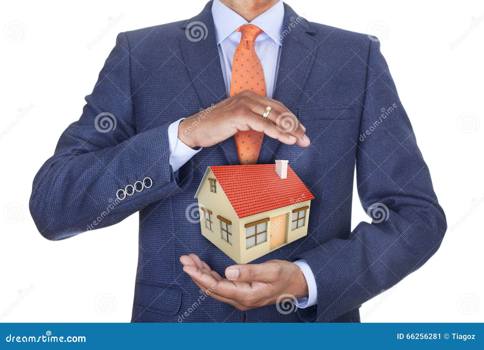 Man protecting house stock image. Image of fingers, developer - 66256281