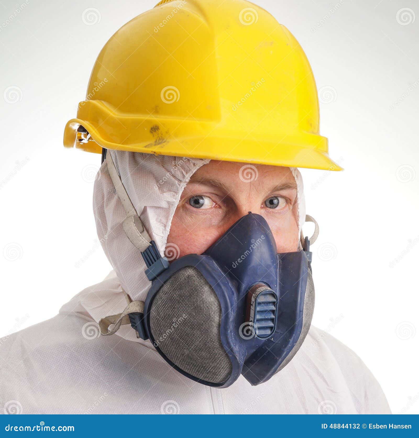 Man in protective suit stock photo. Image of hazmat, radiation - 48844132