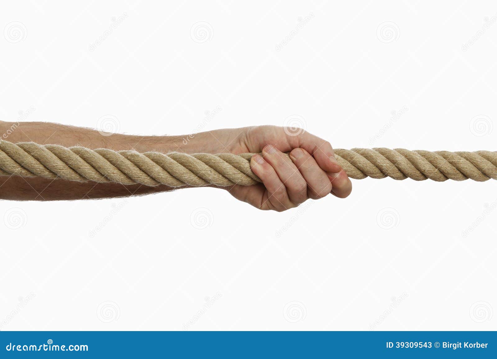 Man pulling a rope stock image. Image of solution, rope - 39309543